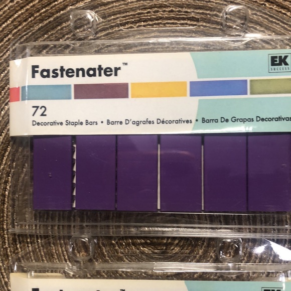EK Success | Office | Fastenater Purple Staple Bars | Poshmark